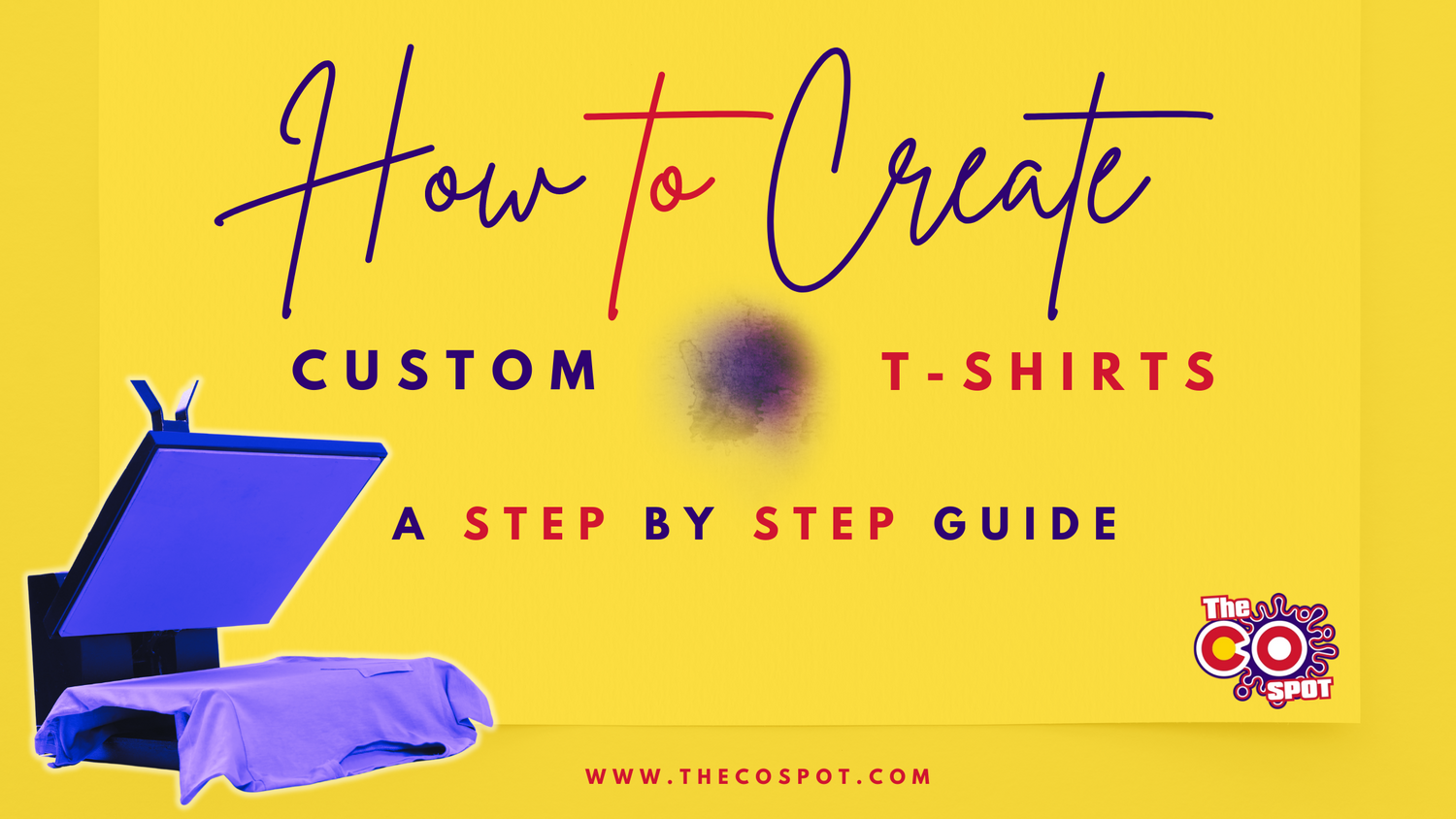 How to Create Custom T-Shirts: A Step-by-Step Guide – TheCoSpot
